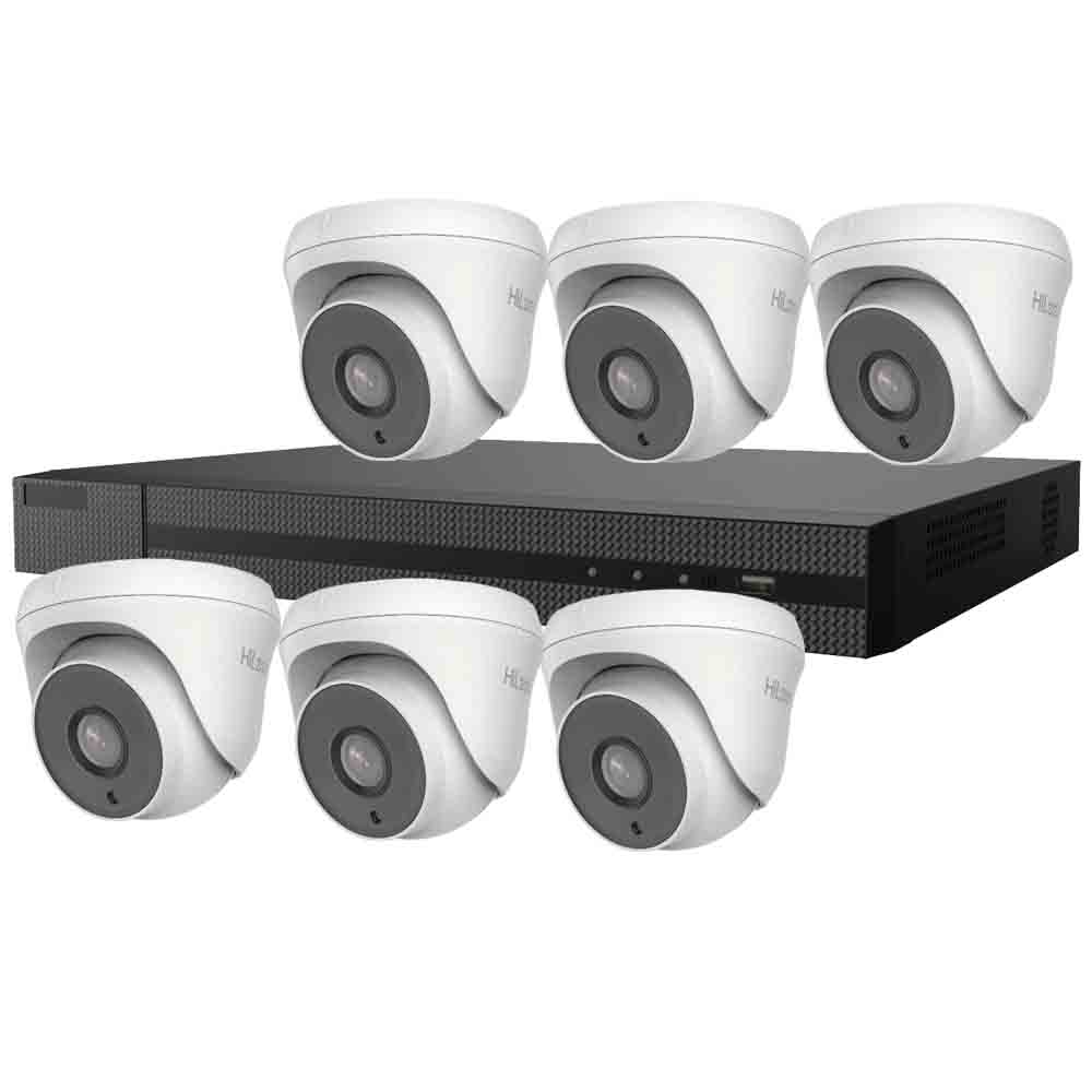5mp Hilook By Hikvision 8ch H 265 Hd Tvi Cctv Kit With 6x Turret Camera